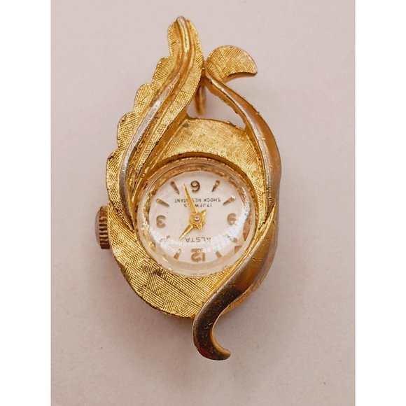 Alsta | Accessories | Vintage 95s Alsta Swiss 17 Jewel Mechanical Mid ...